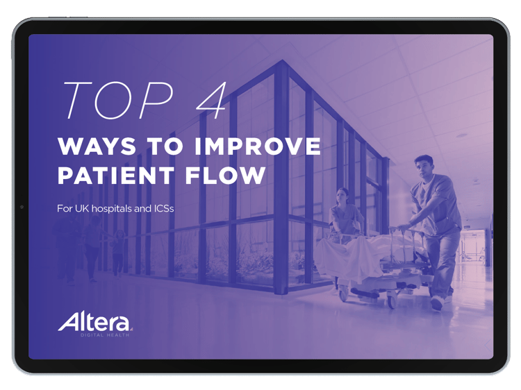 eBook - Top 4 ways to improve patient flow for UK hospitals and ICSs