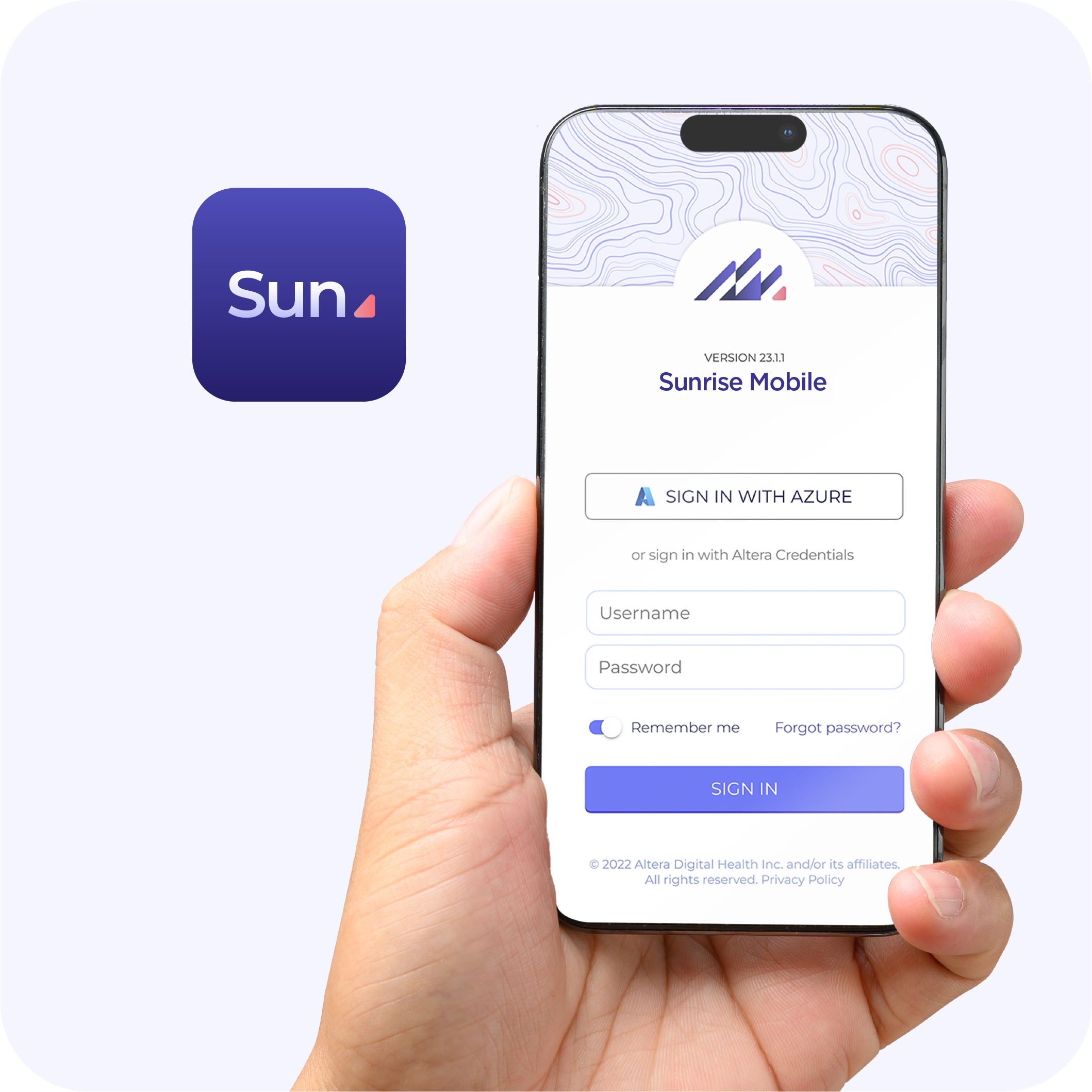 Access patient data at your fingertips with Sunrise™ Mobile.